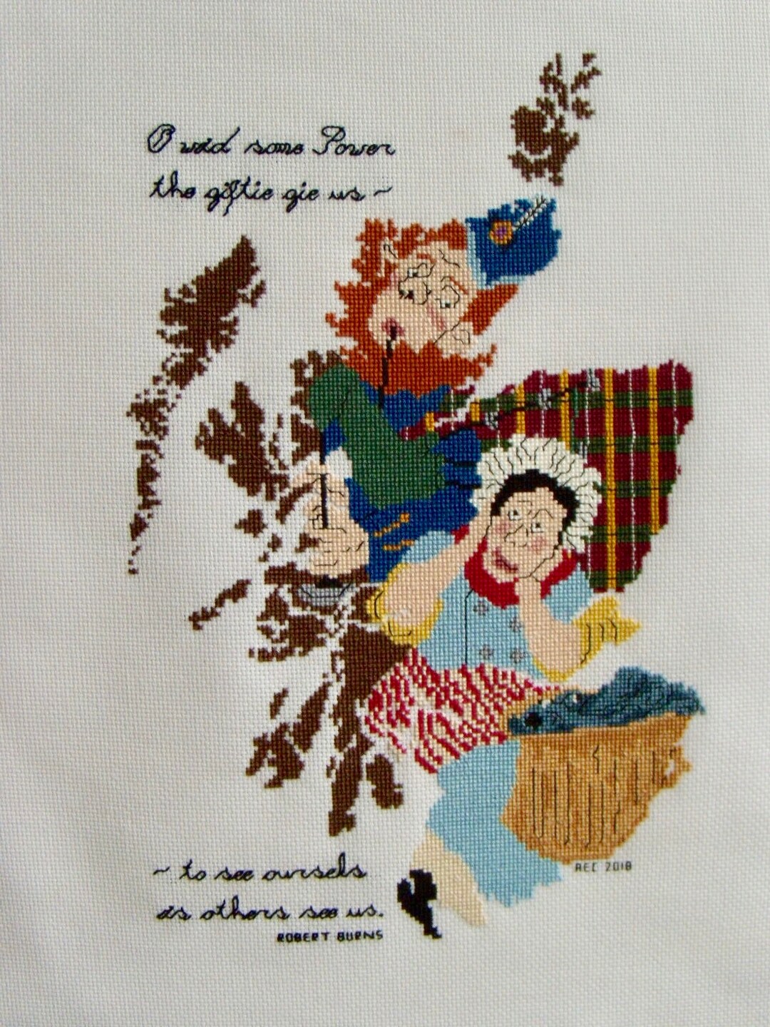 Scottish Philosophy Cross Stitch Pattern - Etsy