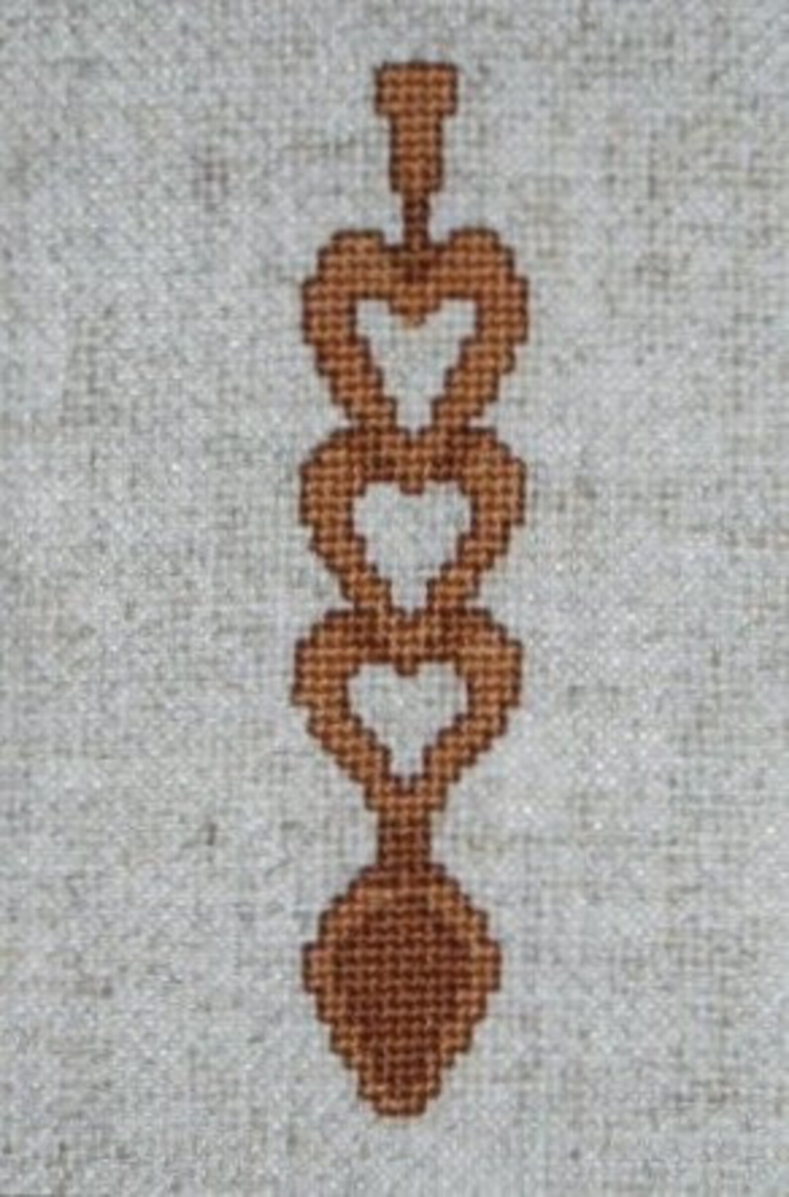 Lovespoon Cross Stitch Pattern - Etsy