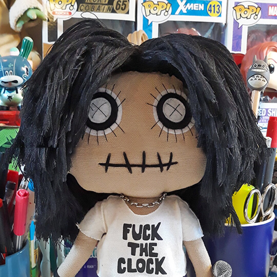 Patti Smith Rag Doll, Patti Smith Cloth Doll, Patti Smith Doll, Patti ...