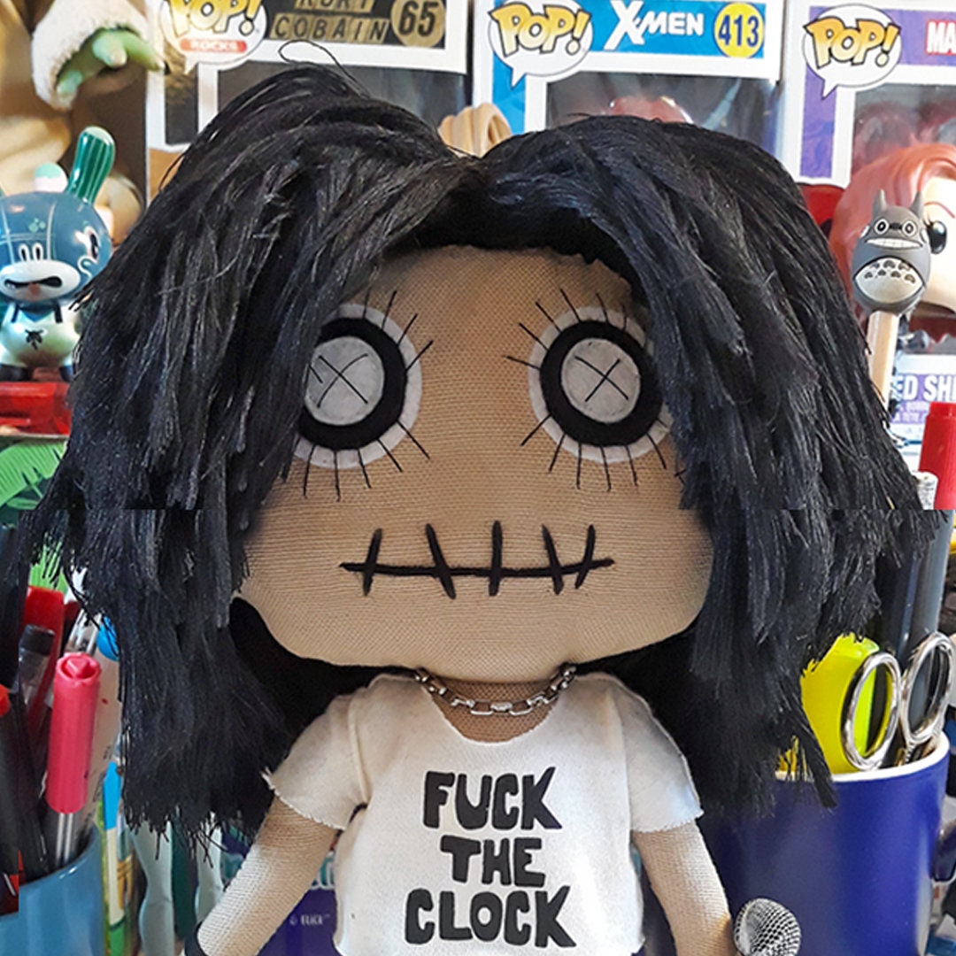 Patti Smith Rag Doll, Patti Smith Cloth Doll, Patti Smith Doll, Patti ...