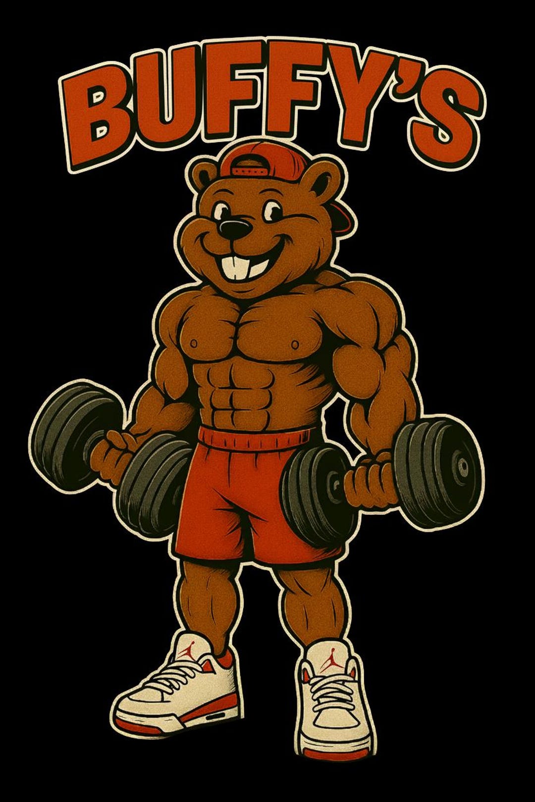 Buffy’s Gym Bear Shirt – Muscle Mascot Workout Tee, , Bodybuilder Tank ...