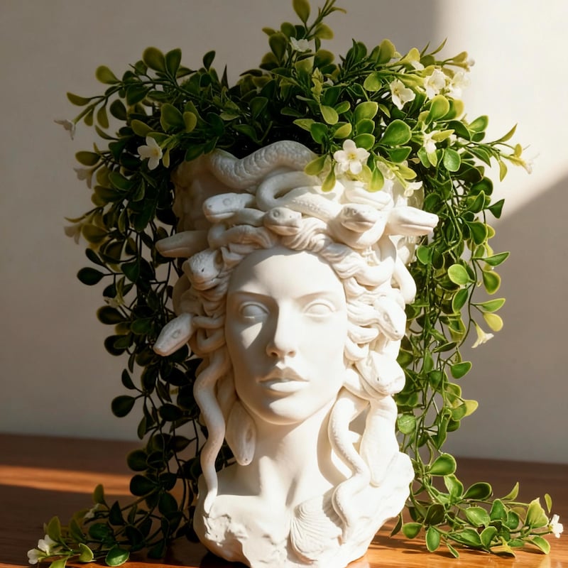 Medusa Hanging Statue - Etsy