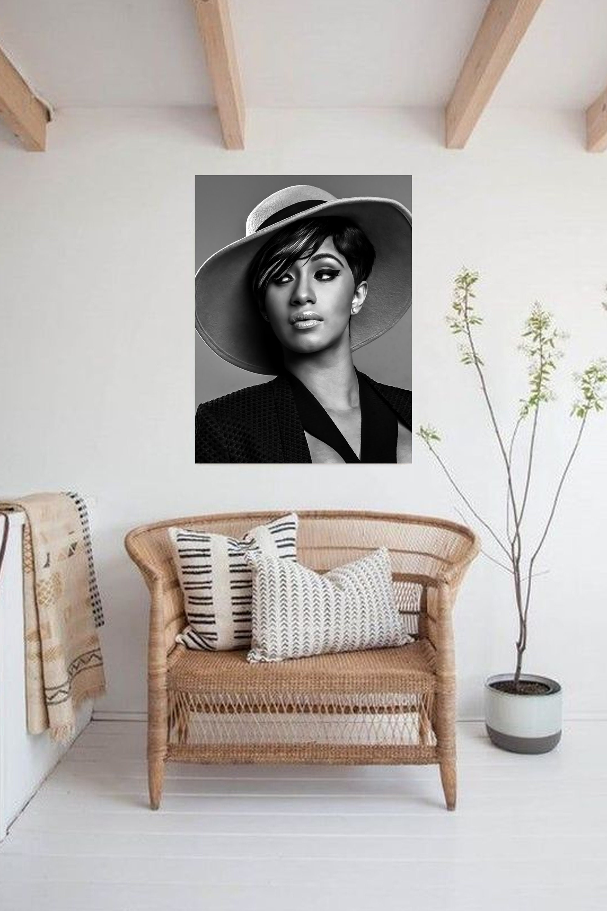 Cardi B Canvas poster Cardi B Custom Print Cardi B Poster | Etsy