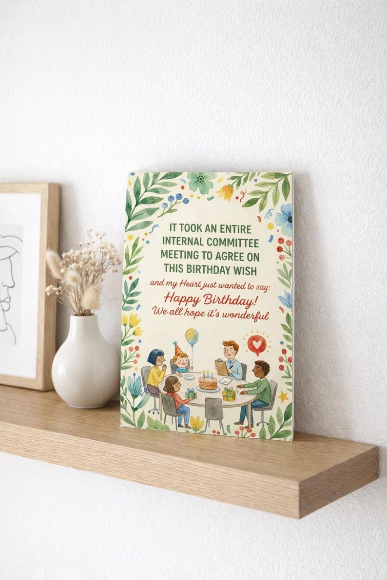 IFS Therapy Birthday Card | Funny Parts Work Greeting for Therapist or ...