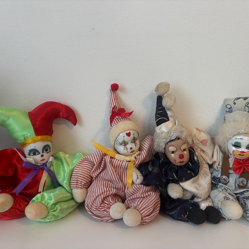Vintage Wind up Clown Box - Etsy Canada