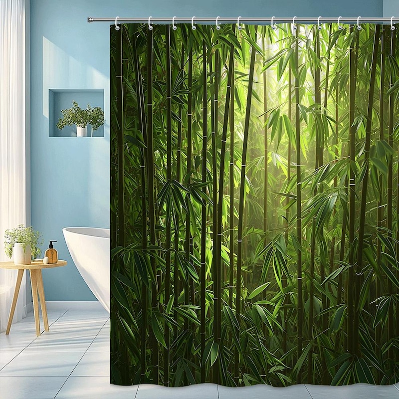 Bamboo Curtain - Etsy