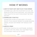 PRINTABLE Minimal Traditional Recipe Card Instant Download 4x6 Unlined ...