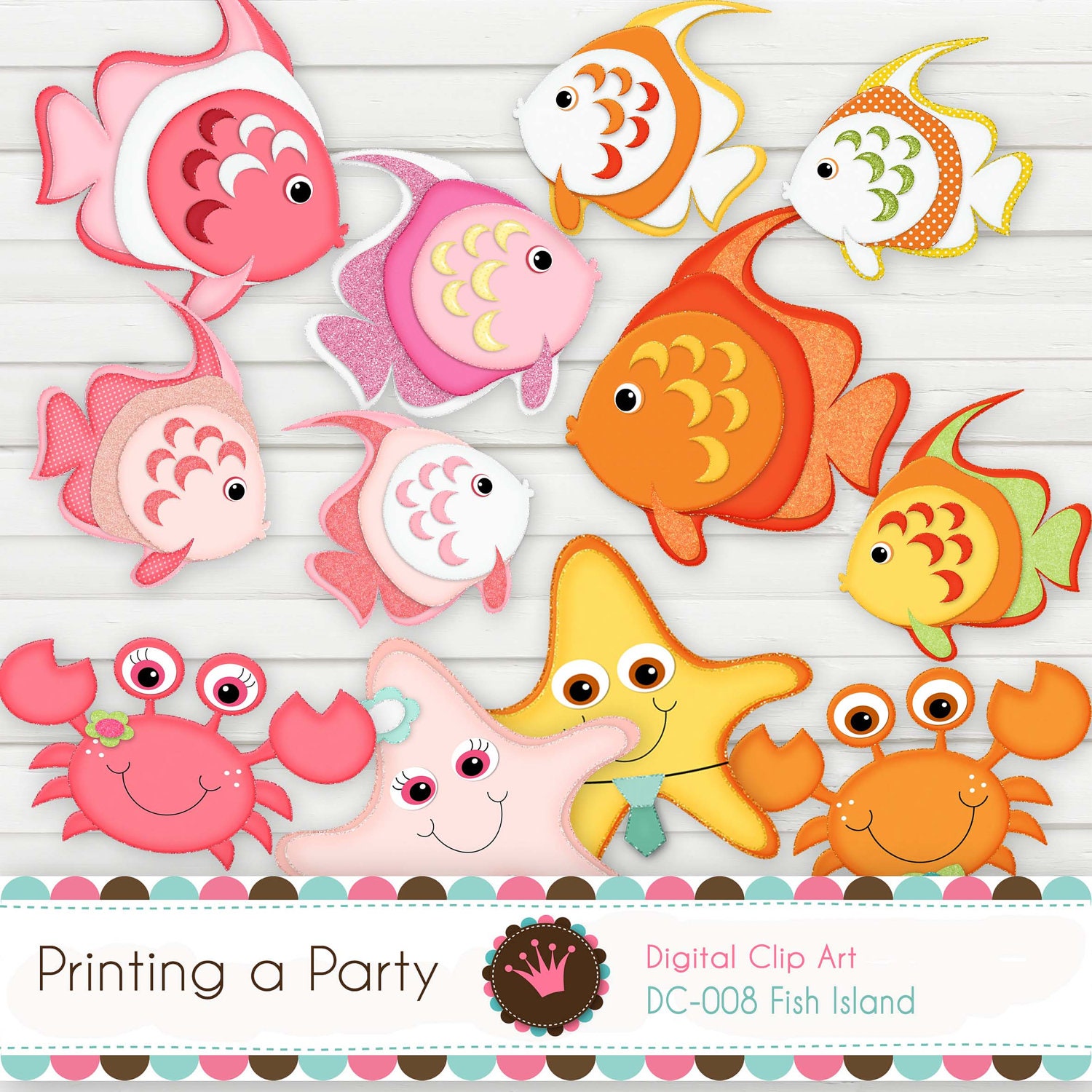 Clipart Fish Borders