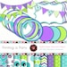 Digital Paper Pack and Clip Art Monsters University Monsters Inc. Party ...