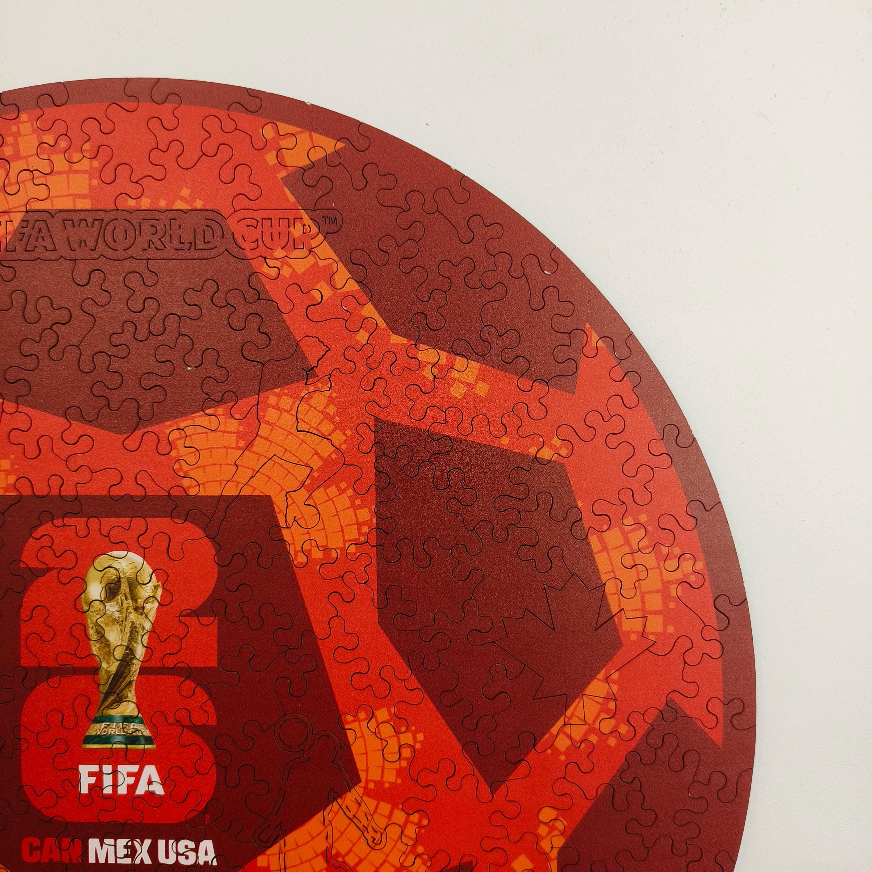 Official Licensed FIFA World Cup 26™ Jigsaw Puzzle – 200-piece Round ...