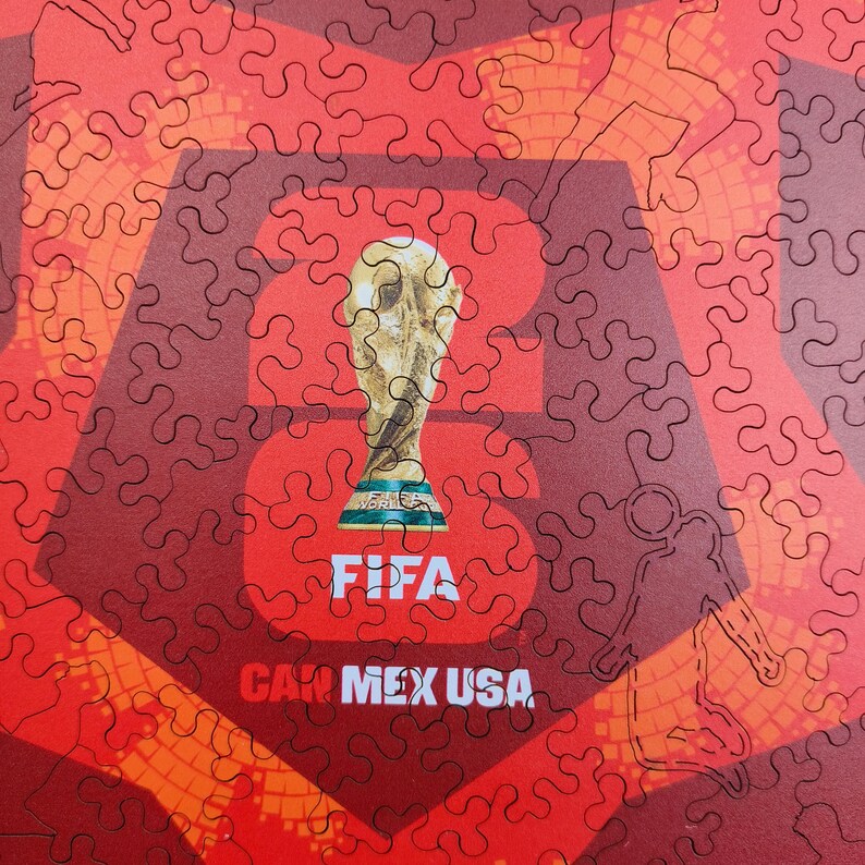 Official Licensed FIFA World Cup 26™ Jigsaw Puzzle – 200-piece Round ...