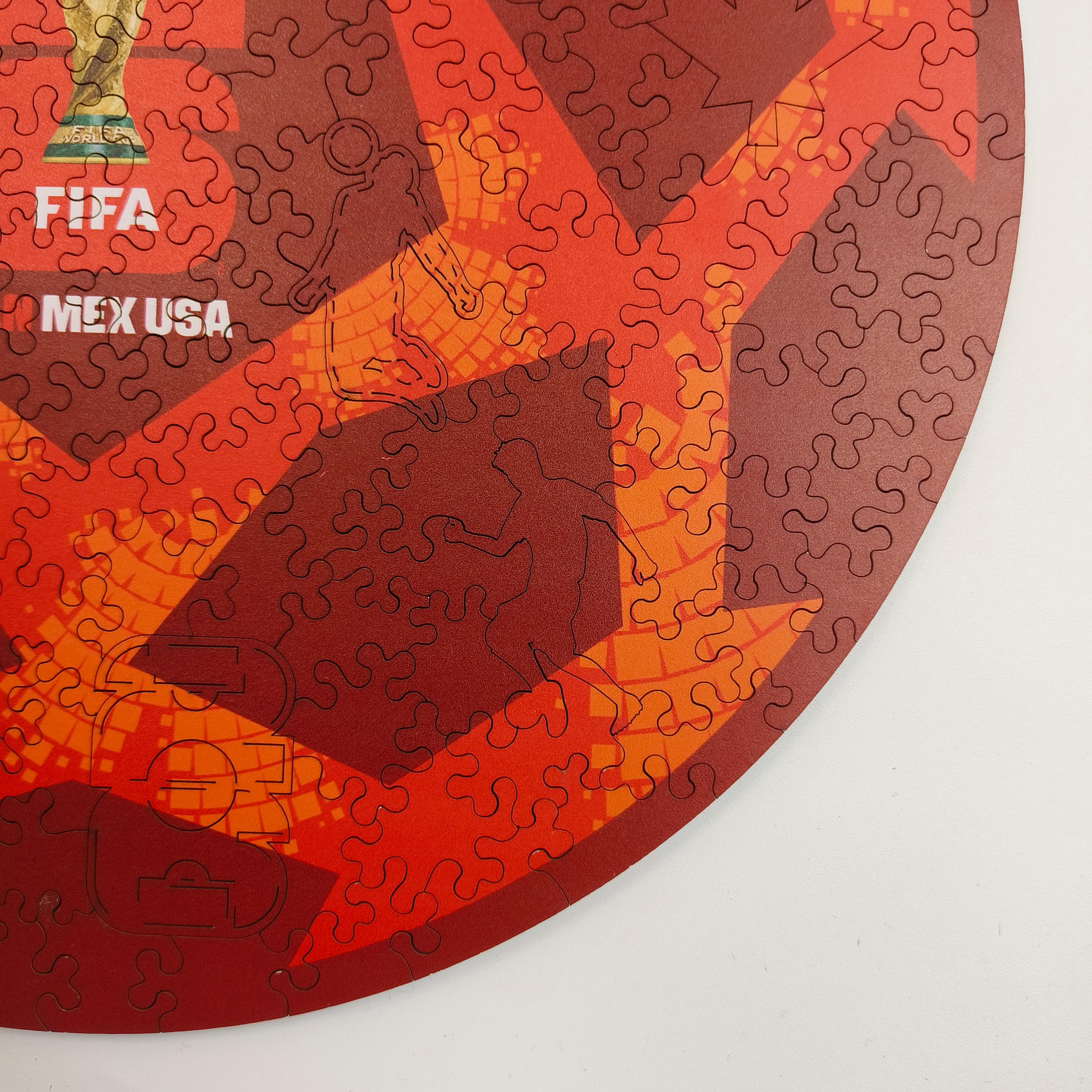 Official Licensed FIFA World Cup 26™ Jigsaw Puzzle – 200-piece Round ...