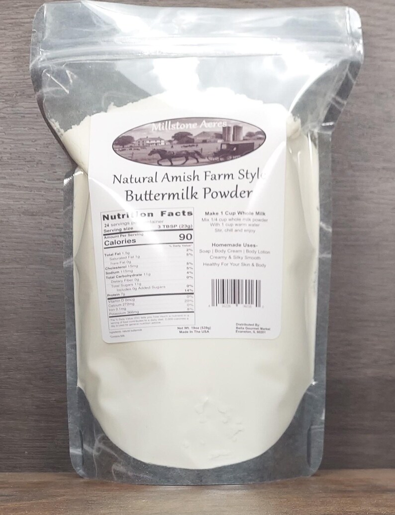 Buttermilk Powder Amish Style | All-natural | Midwest Dairy Sourced ...