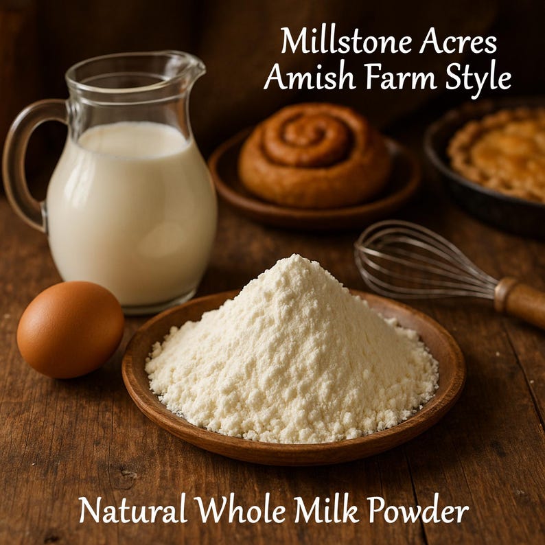 Whole Milk Powder Natural Amish Style – Fresh Dairy Baking & Cooking ...