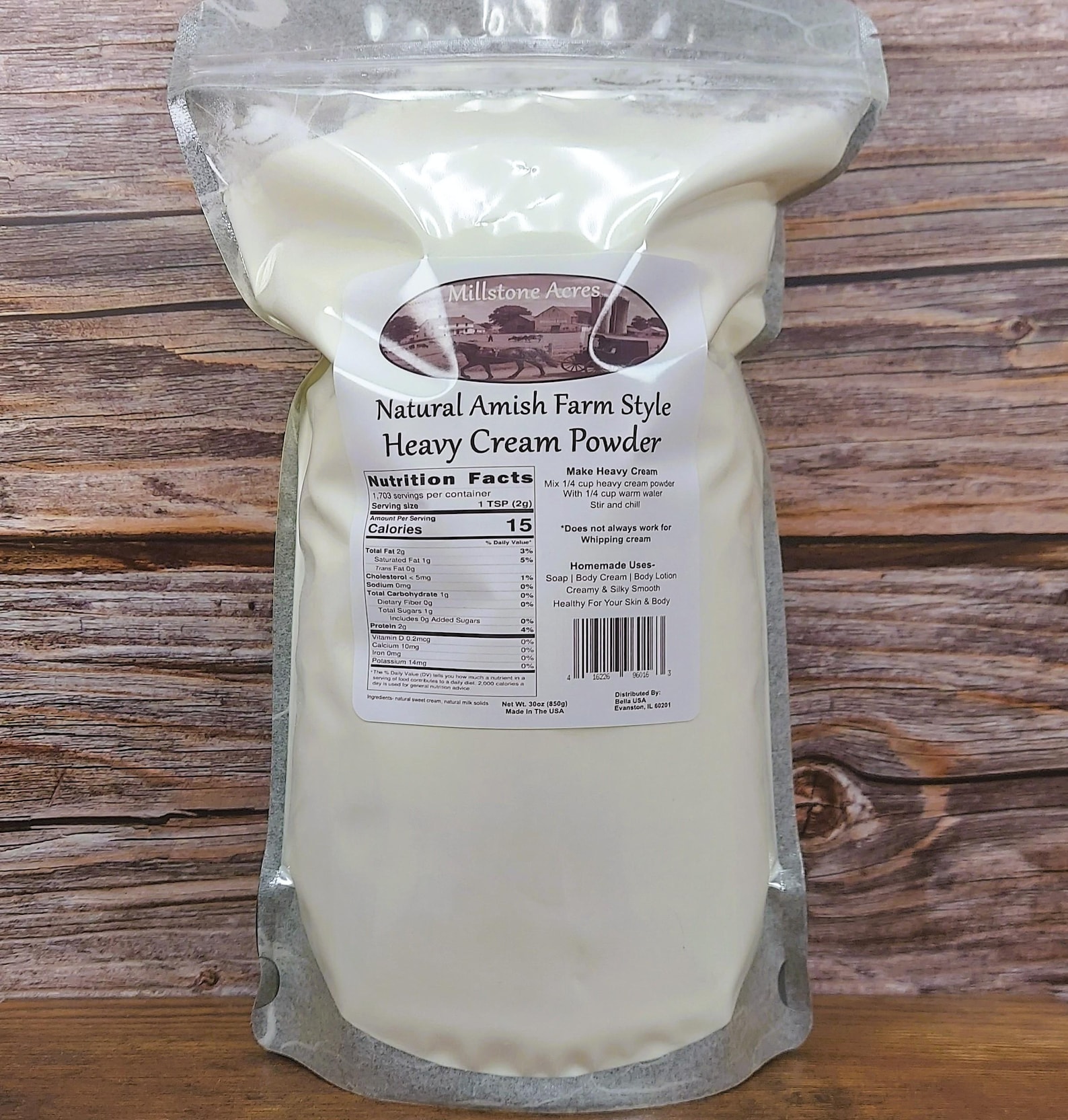 Amish Heavy Cream Powder | Natural Non-gmo Dairy, Baking, Creamer ...