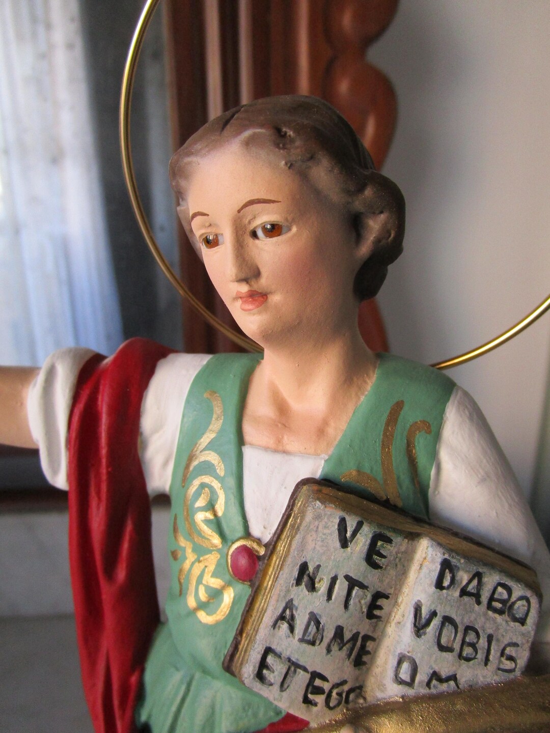 Bring Good Luck Saint Pancratius Statue . Figure Religious Pancras of ...