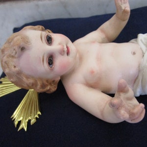 Baby Infant Child Jesus Glass Eye Nativity Christmas. Infant Jesus ...