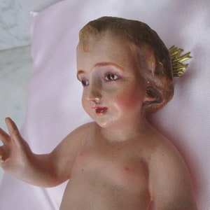 Baby Infant Child Jesus Glass Eye Nativity Christmas. Infant Jesus ...