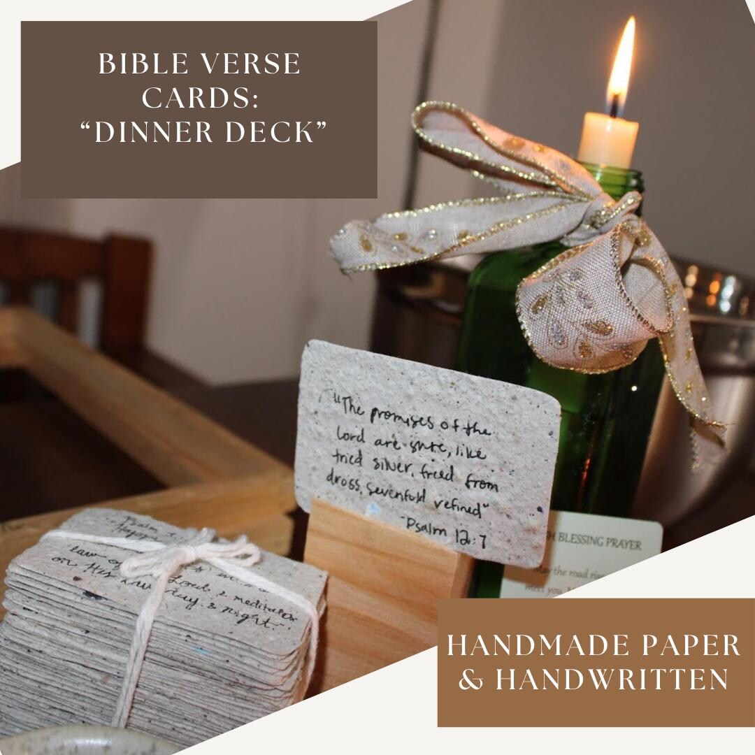 Catholic Bible Verse Cards: Handmade Paper, Psalms 1-12 - Etsy