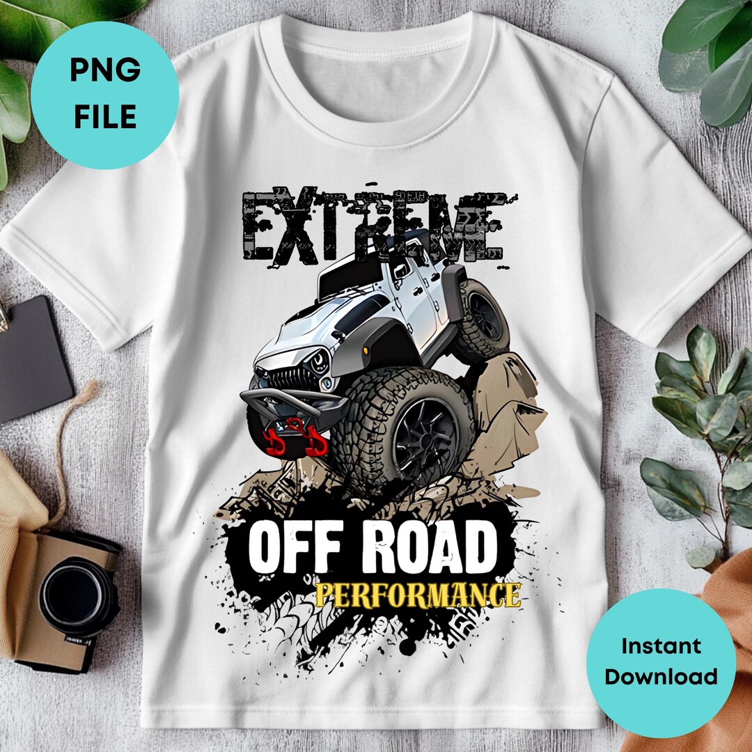 Extreme off Road Truck PNG, Big Wheel Design (digital Download) - Etsy