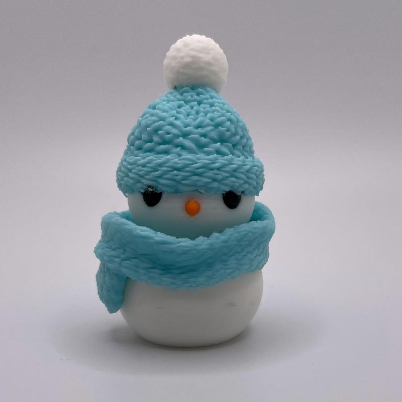 Snowman Fidget Clicker - Etsy