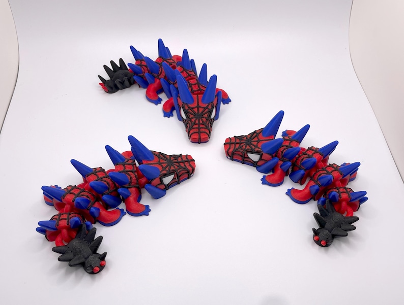 Spider Dragon (3d Printed) - Etsy