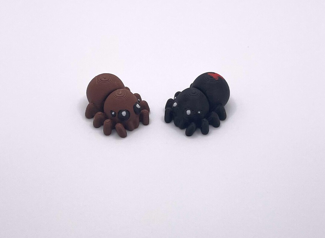 Tiny Spider (flexible 3D Print) - Etsy