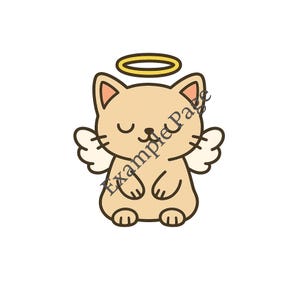 Kawaii Christian Cat Sticker Pack | Bible Journaling (PNG, Digital ...