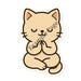 Kawaii Christian Cat Sticker Pack | Bible Journaling (PNG, Digital ...