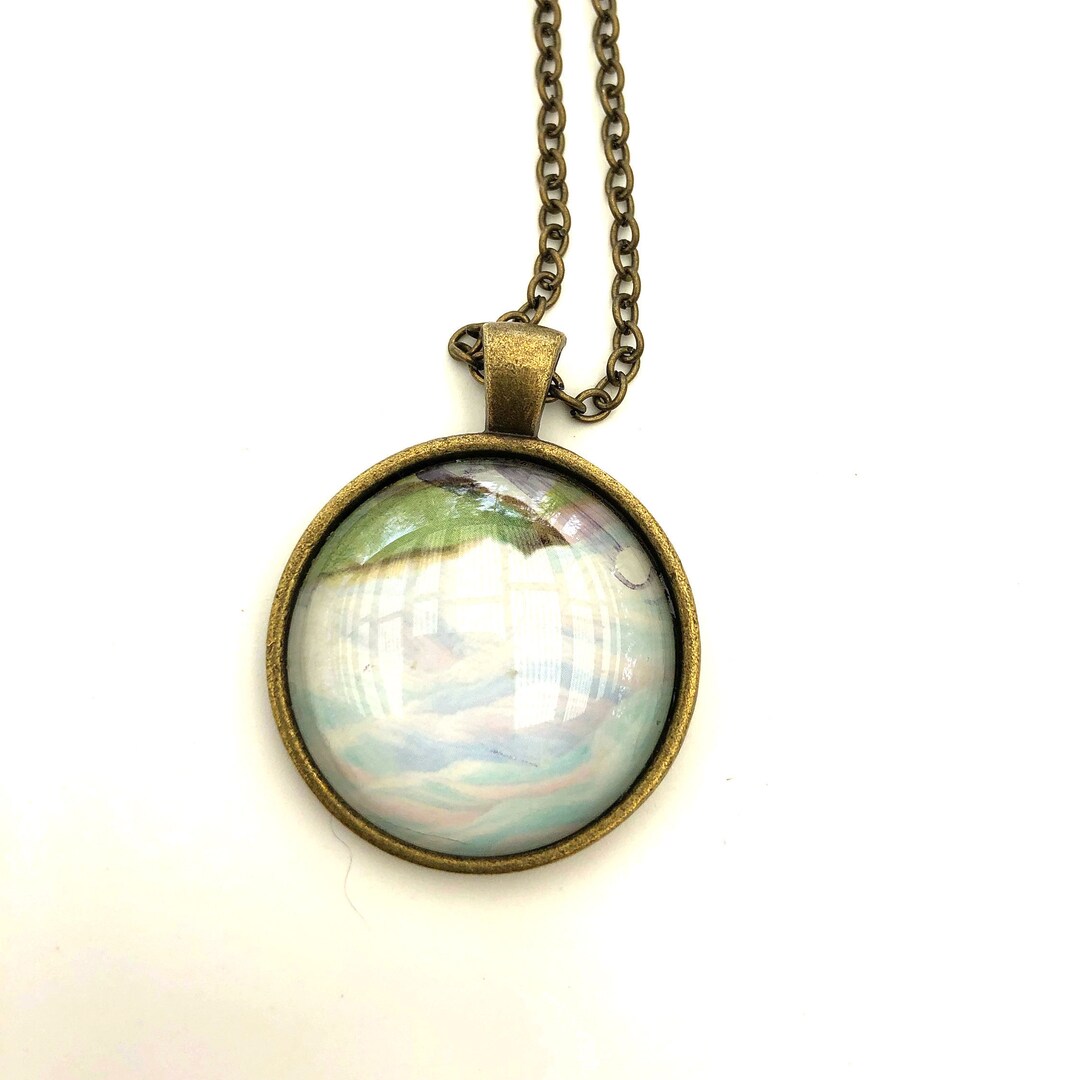 1996 Japanese River Stamp - Postage Stamp Jewelry - Vintage Postage ...