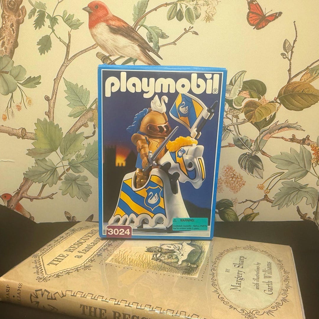 1998 Playmobil 3024 Golden Knight | New in Box NIB | Factory Sealed ...