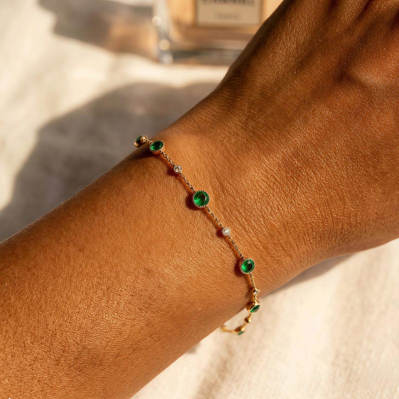Dainty Station Bracelets - Etsy