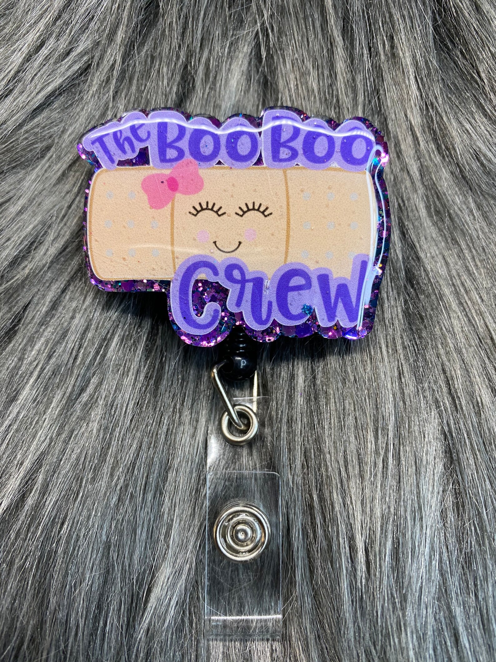 Boo Boo Crew Retractable Badge Reel Nurse ID Holder RN Key - Etsy