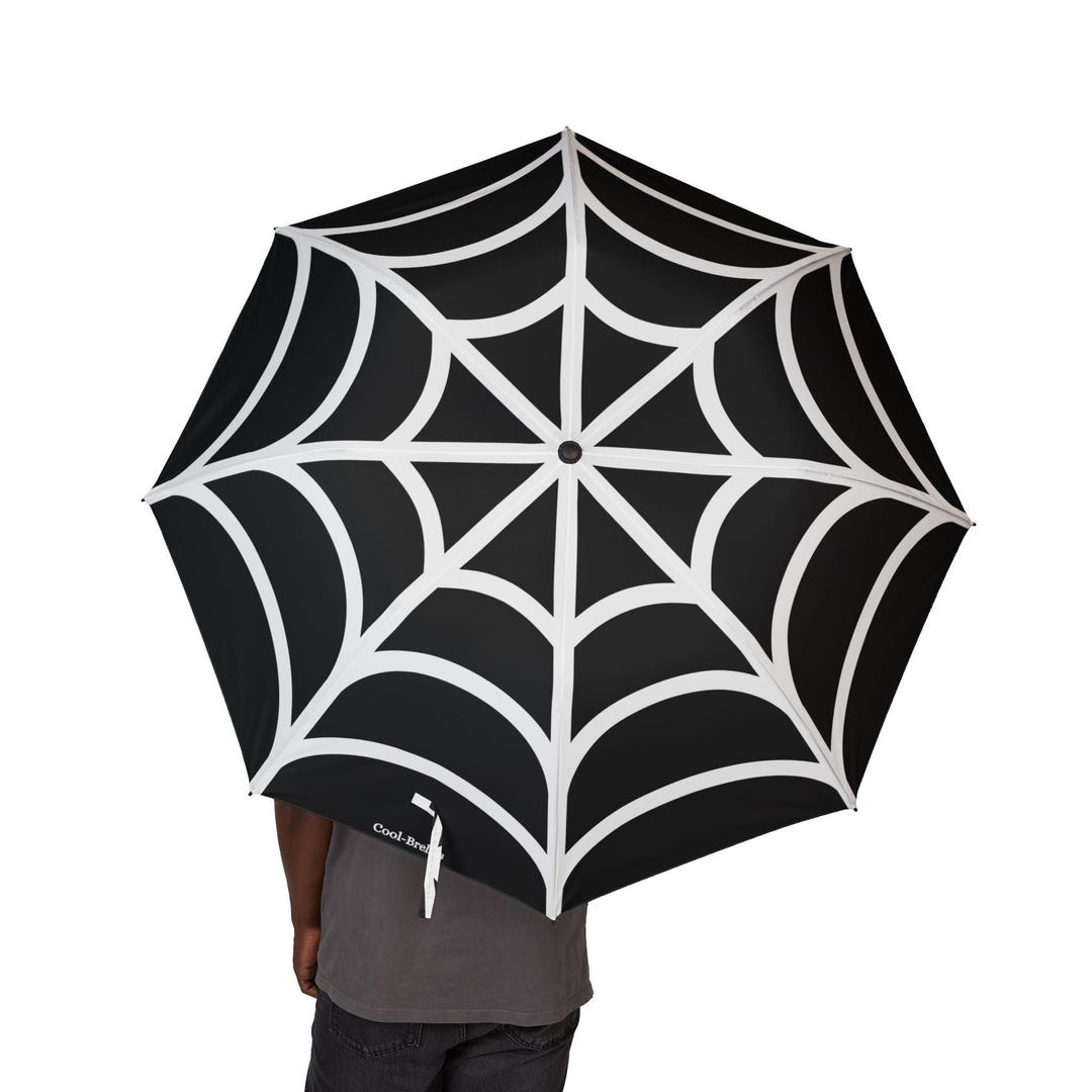 Spider Web Cool-brellas Umbrella: Lightweight - Compact - Semi ...