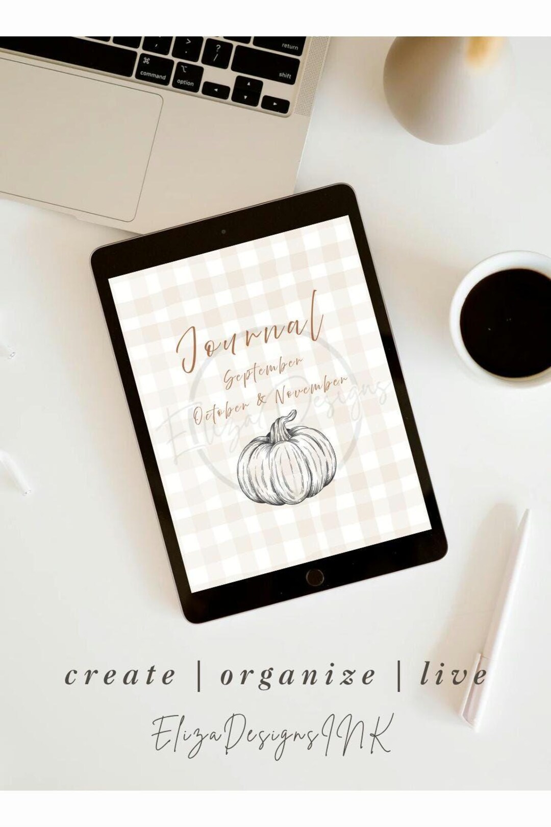90 Day Autumn Themed Journal - Etsy