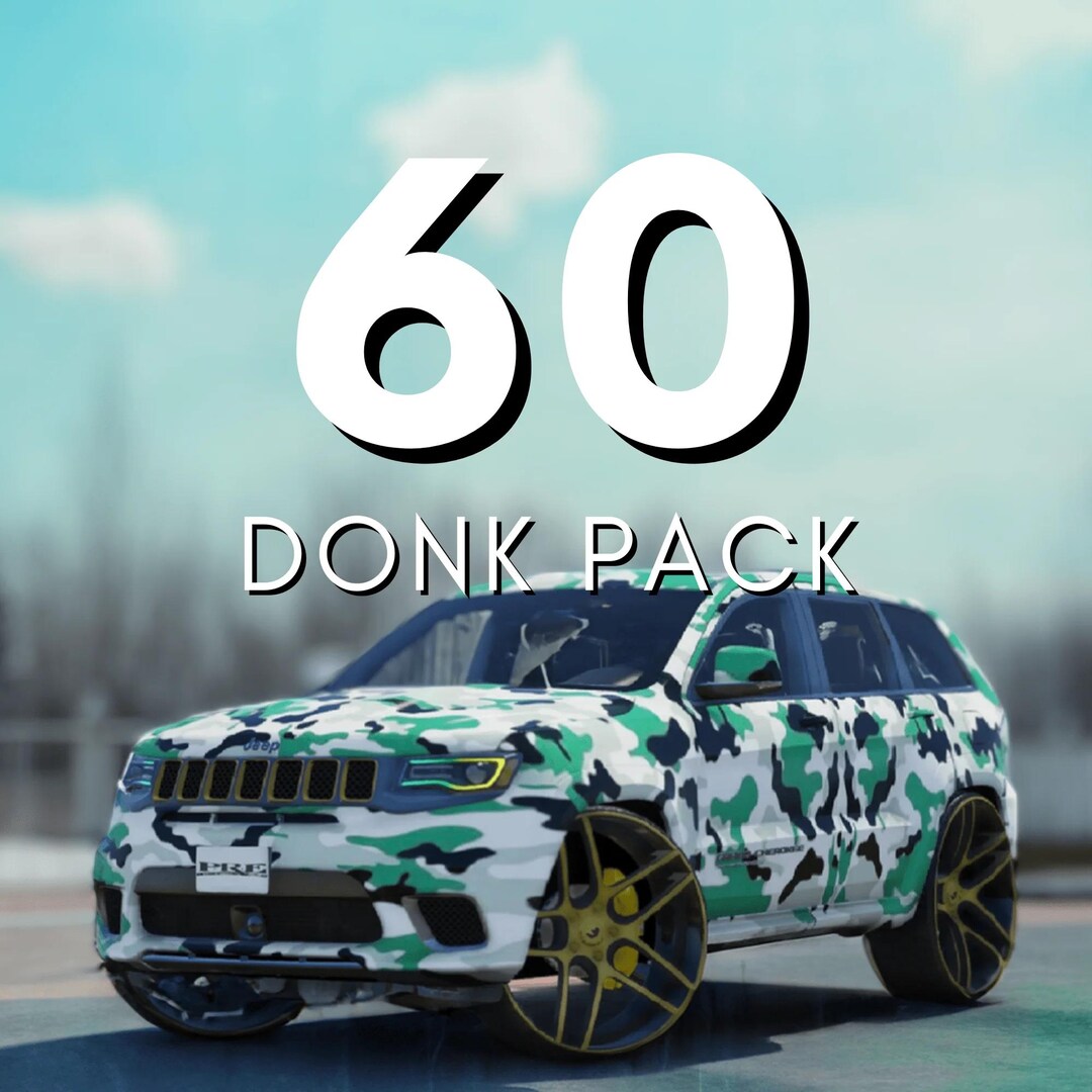Pack de voitures Donk FiveM – 60 voitures Big Rim | Textures optimisées ...