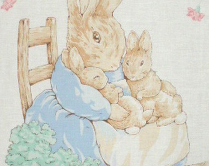 Beatrix Potter Peter Rabbit Fabric Xlg Quilt Panel - Last One... - Etsy