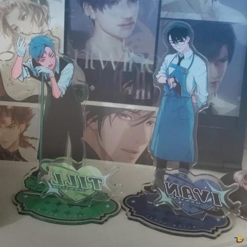 ALIEN STAGE Till & Ivan Acrylic Stand Kawaii - Etsy