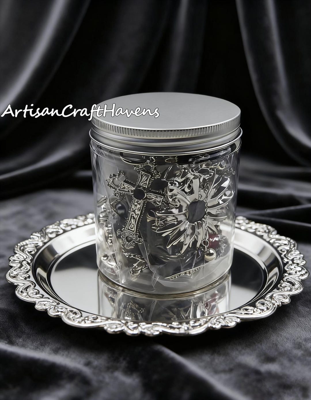 Vintage Jewelry Blind Jar – Surprise Treasure Box With Rings, Earrings ...