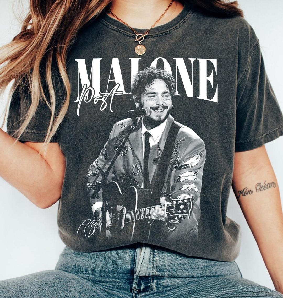 Comfort Colors Post Malone Shirt, Cowboy Post Shirt, Country Sweat, F1 ...