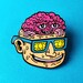 Head Popper Enamel Pin - Etsy