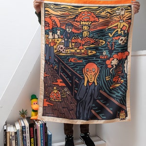 The Scream Banner - Etsy