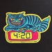 4:20 Cat Sticker - Etsy