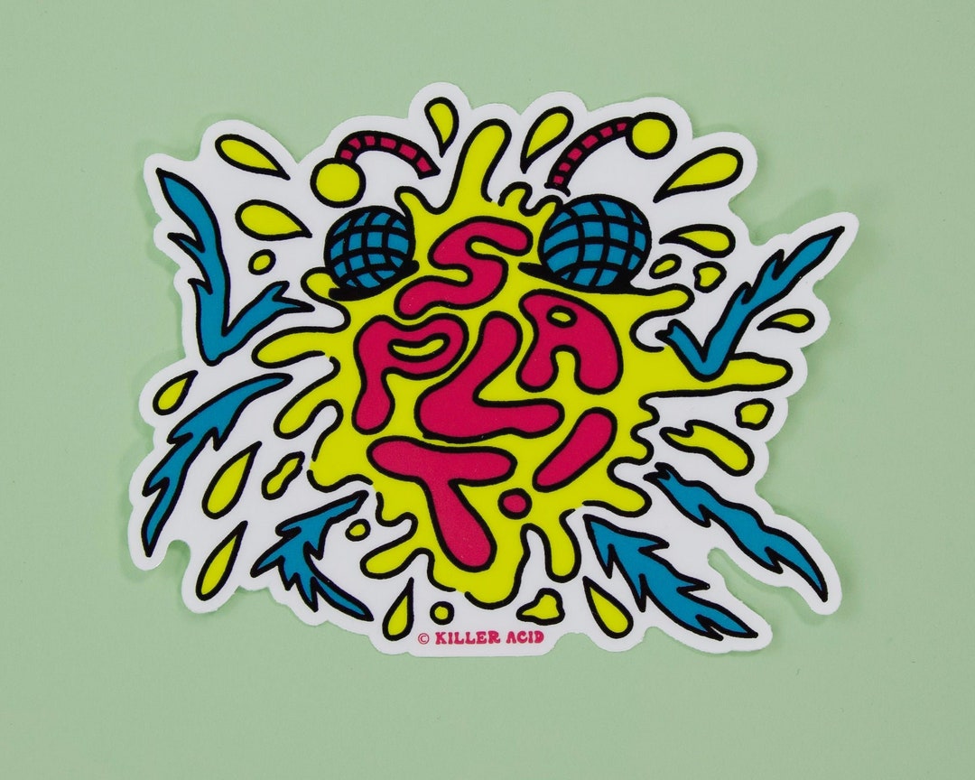 SPLAT Sticker - Etsy