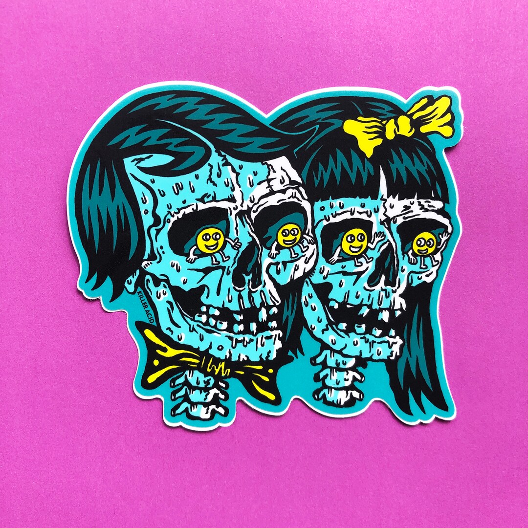 Happy Couple Sticker - Etsy