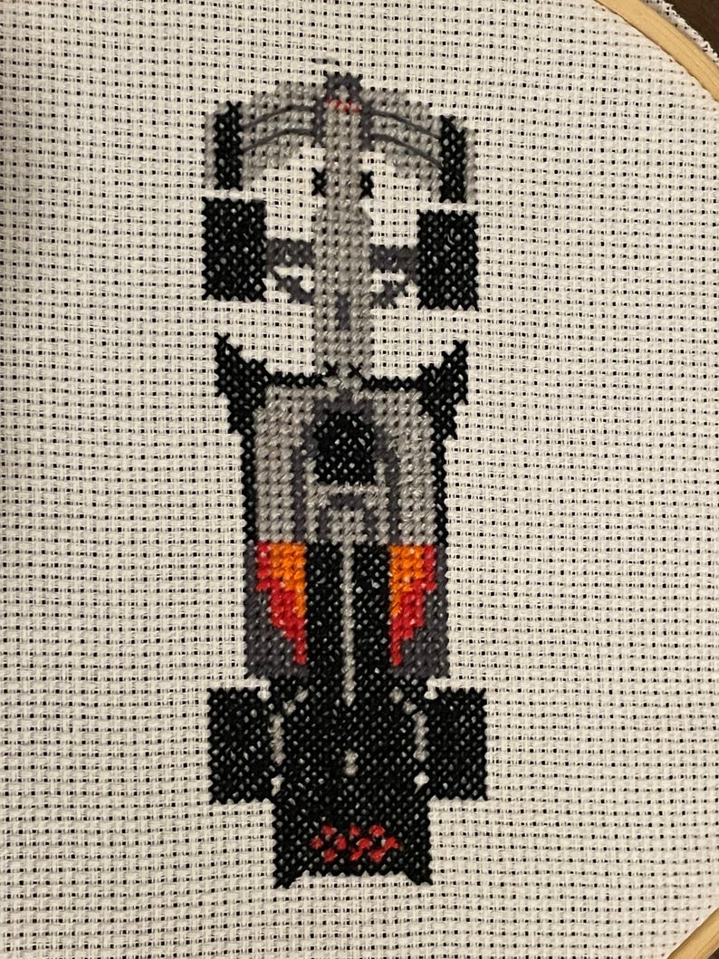 All Mini 11 F1 2026 Cross Stitch Pattern | Formula 1 Car Embroidery ...