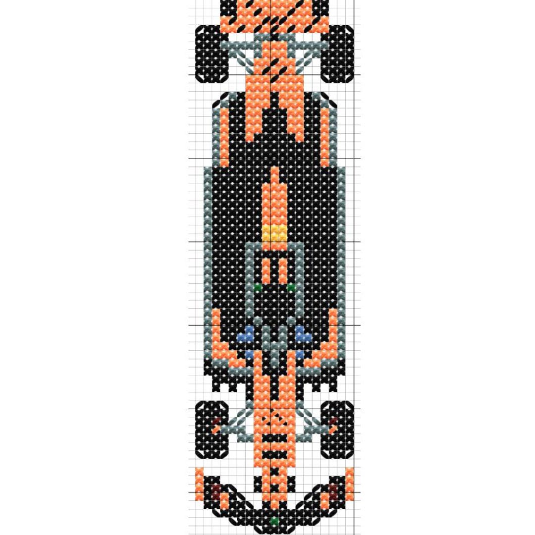 Large F1 Design – Mclaren 2025 – Cross Stitch & Beads (PDF Download) - Etsy