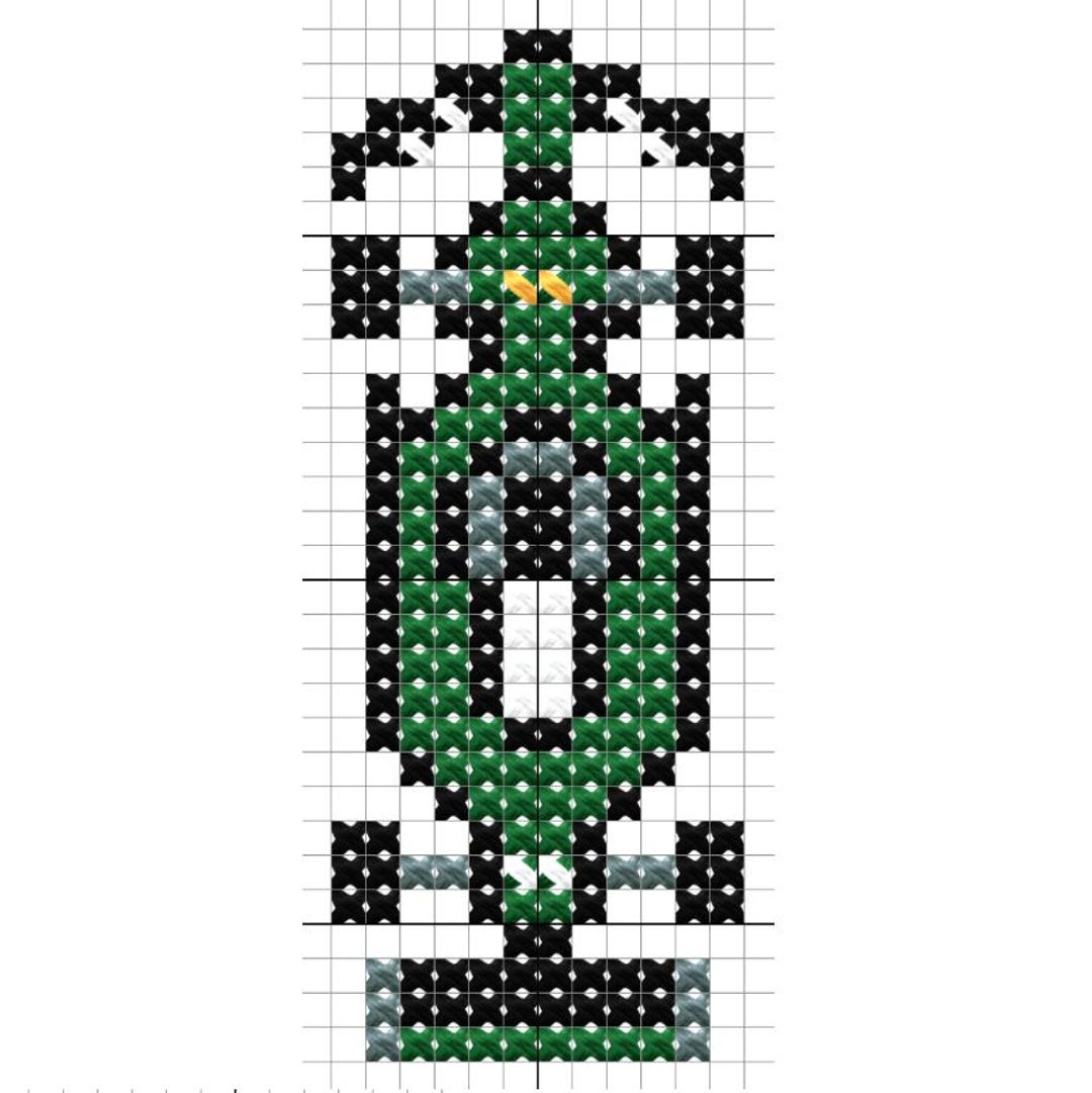 Mini F1 Design – Aston Martin 2025 – Cross Stitch & Beads (PDF Download ...