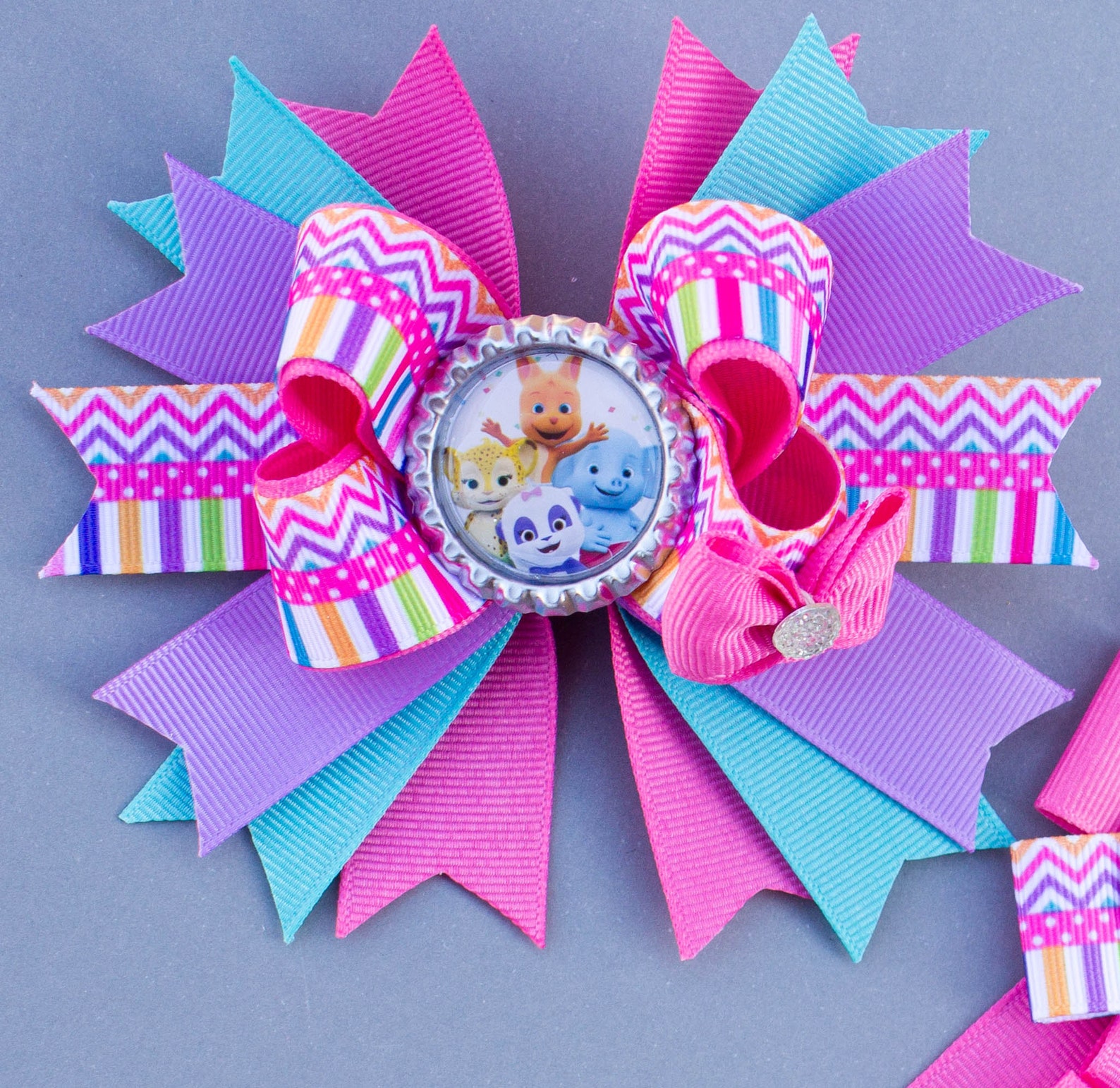 Word Party Bow Word Party Hair Bow Word Party Birthday Word - Etsy Sweden