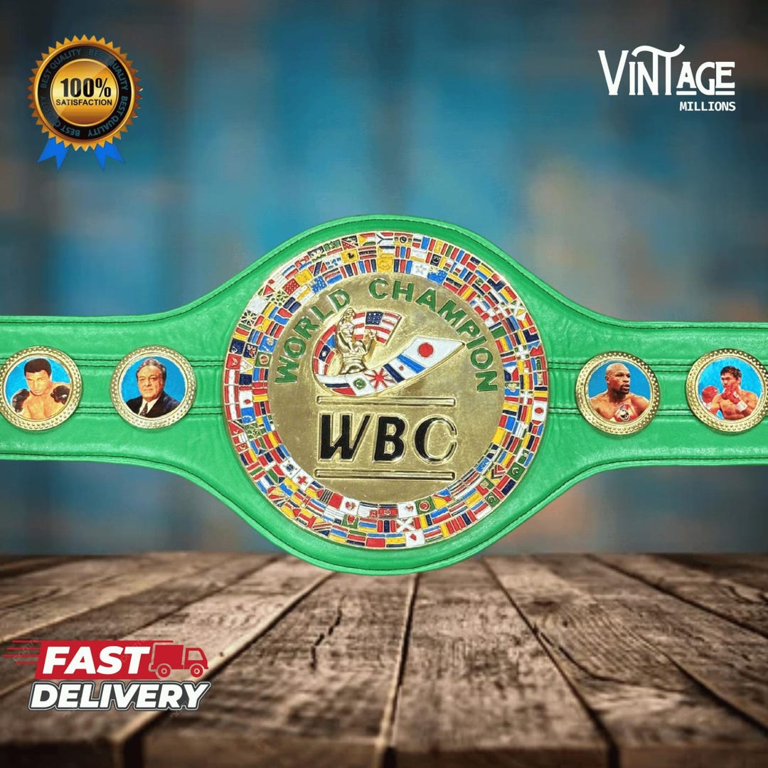 CUSTOMIZED WBC BOXING Replica Title Belt 6mm Hd Zinc Diecast - Etsy
